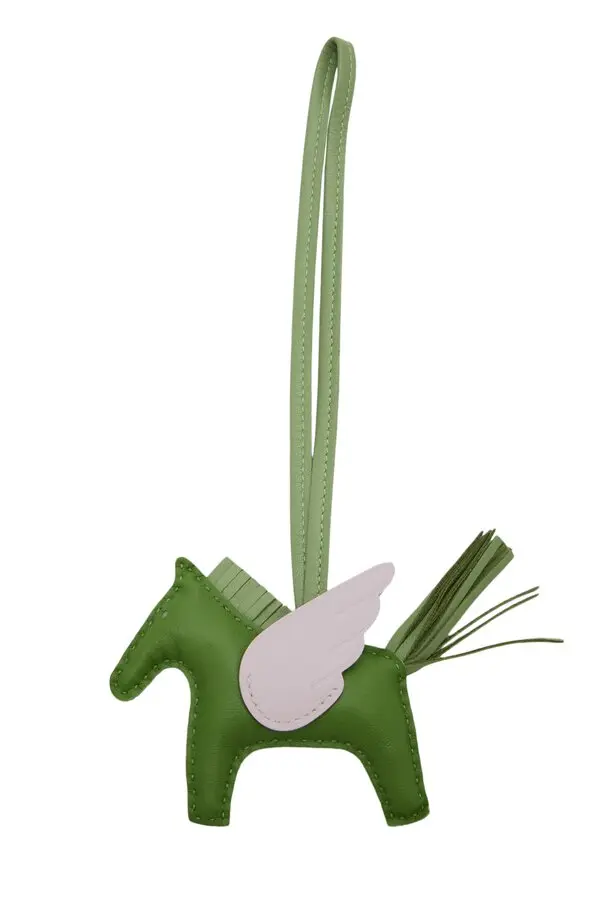 Hermès Milo Leather Rodeo Pegase Bag Charm - Multi