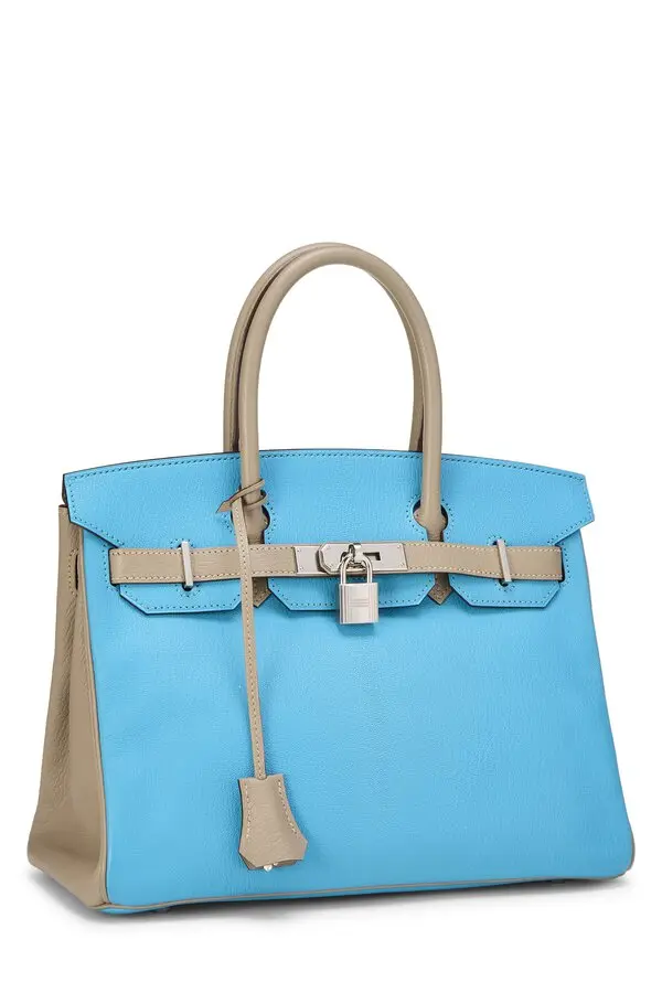 Hermès Birkin 30 Chevre Special Order Horseshoe Bag - Multi