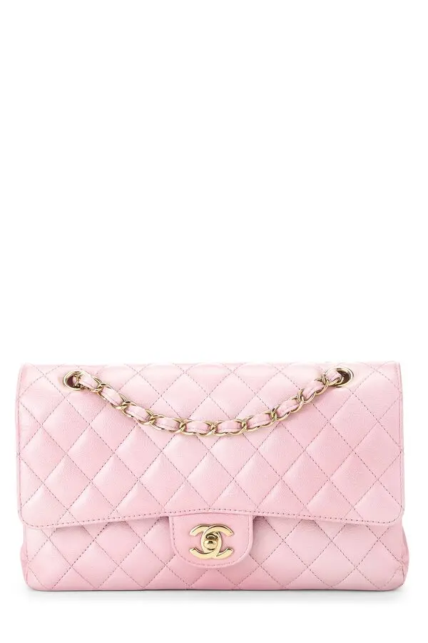 Chanel Classic Double Flap Medium - Pink