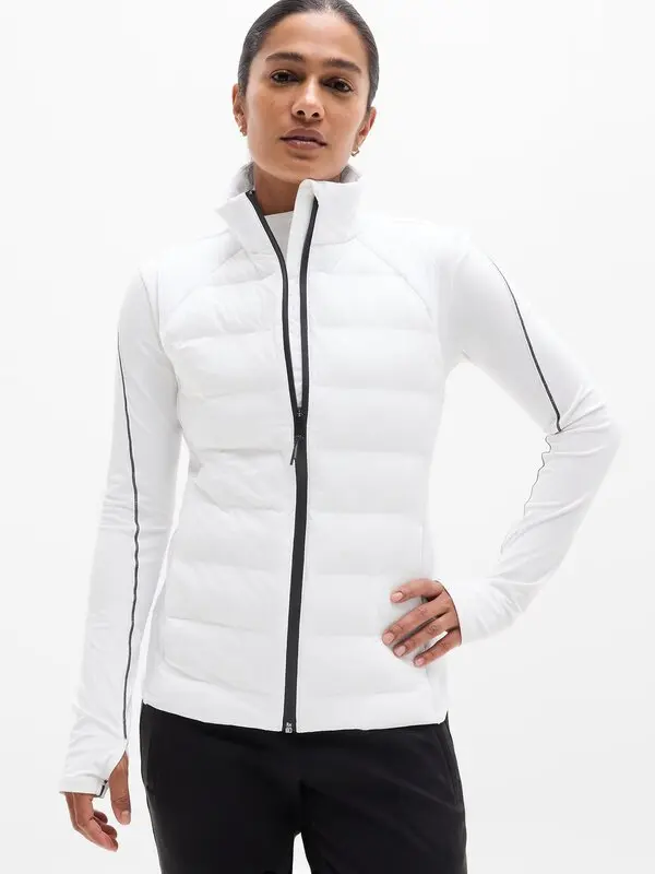 Athleta Inlet Apex Primaloft® Insulated Vest - Bright White