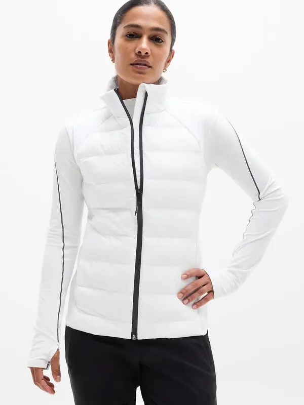Athleta Inlet Apex Primaloft® Insulated Vest - Bright White