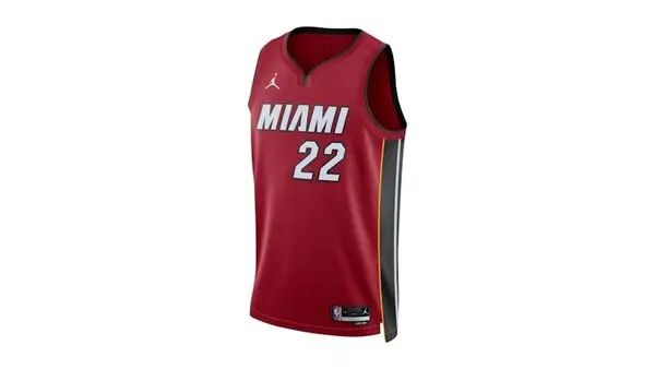 JORDAN Jimmy Butler Miami Heat 2022 Drifit Jersey - Red
