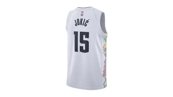 Nike Nikola Jokic Denver Nuggets 2024/25 Jersey - White