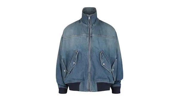 Givenchy Four Pocket Denim Bomber