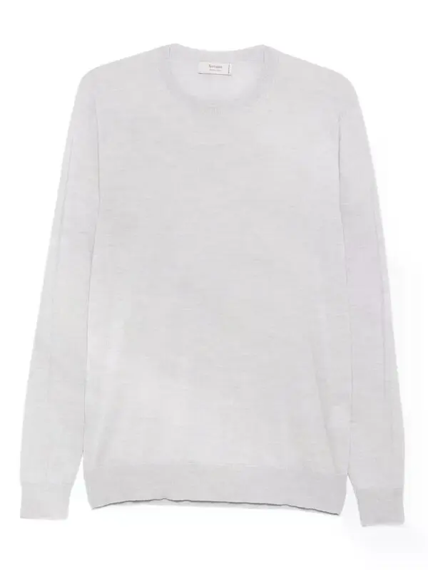 FERRANTE Crew-neck Sweater - Grey