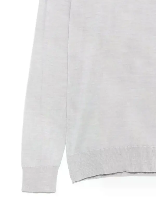 FERRANTE Crew-neck Sweater - Grey