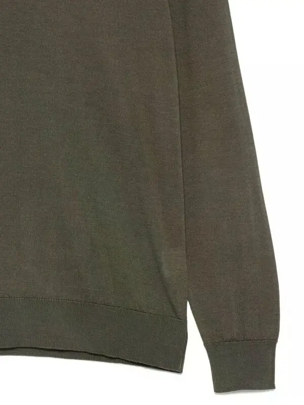 FERRANTE Crew-neck Sweater - Brown