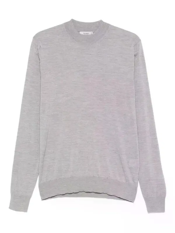 FERRANTE Crew-neck Sweater - Grey