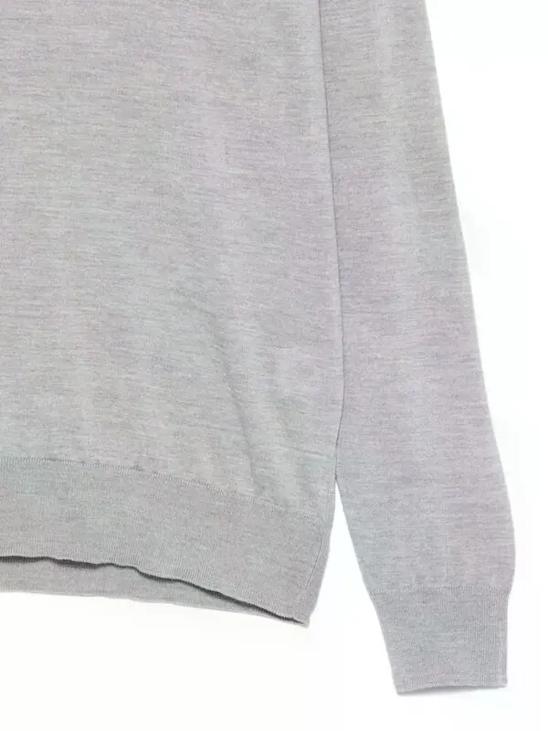 FERRANTE Crew-neck Sweater - Grey