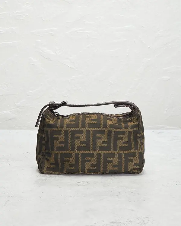 FWRD RENEW Fendi Zucca Vanity Handbag