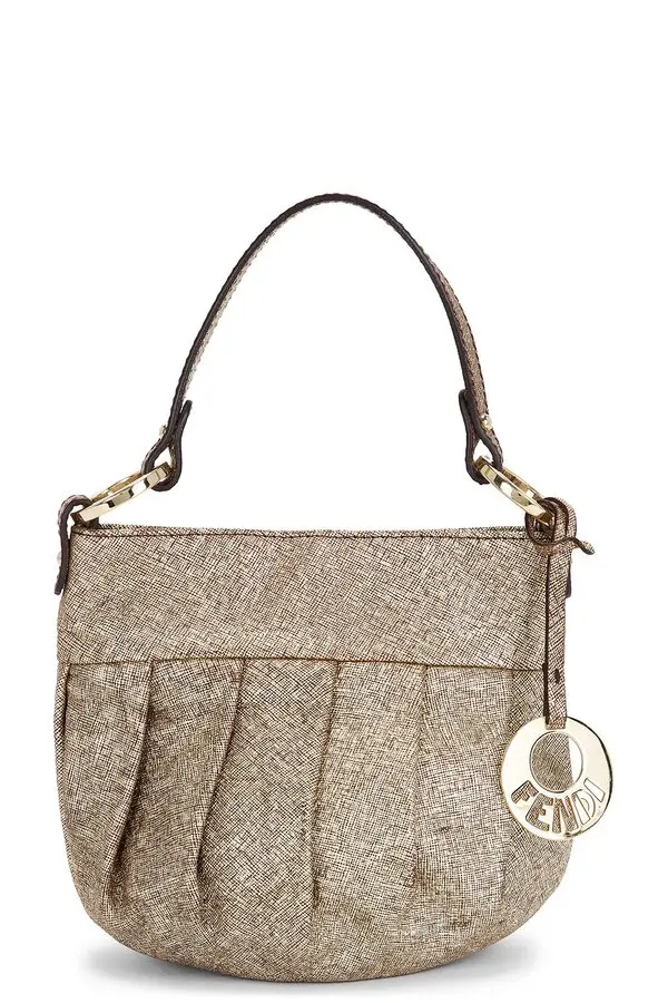 Fendi Mini Chef Shoulder Bag - Beige