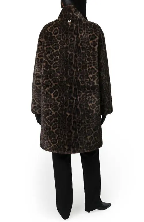 Apparis Blair Leopard Pluche™ Faux Fur Coat