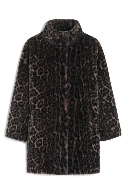Apparis Blair Leopard Pluche™ Faux Fur Coat