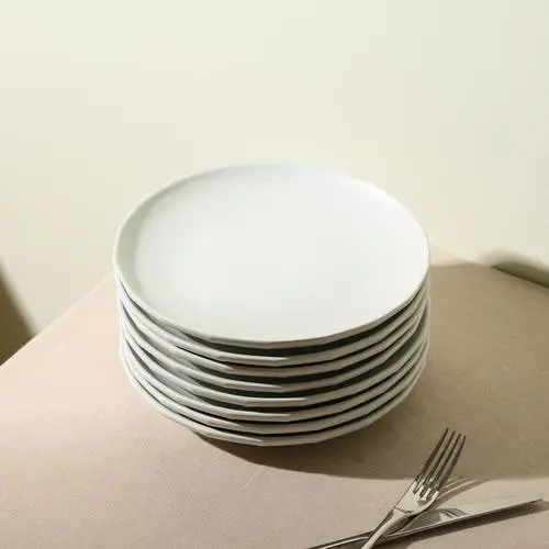 STONE + LAIN Rio Stoneware 4-piece Salad Plate Set