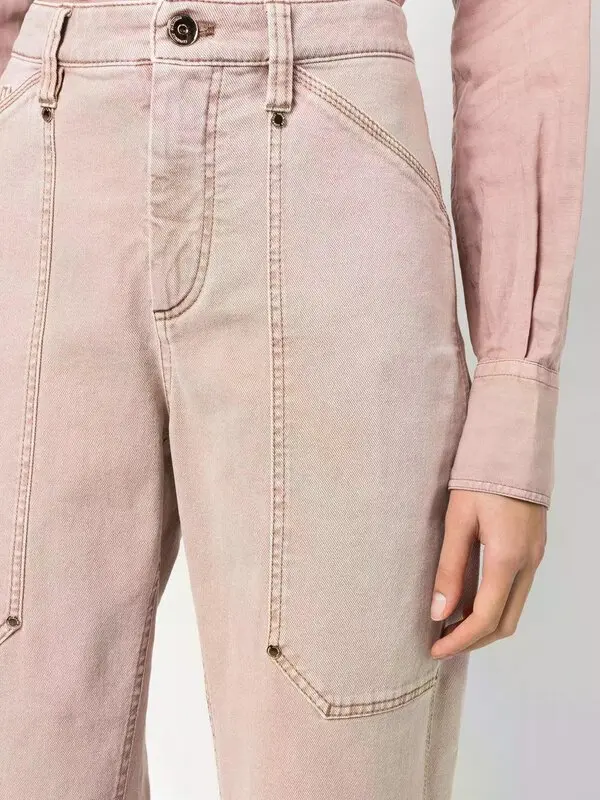 Brunello Cucinelli High-waisted Straight-leg Trousers