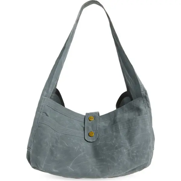 SC103 Cocoon Sac Waxed Cotton Shoulder Bag
