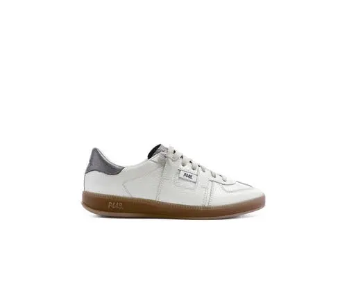 P448 Monza Low Top Sneaker - Metal/white