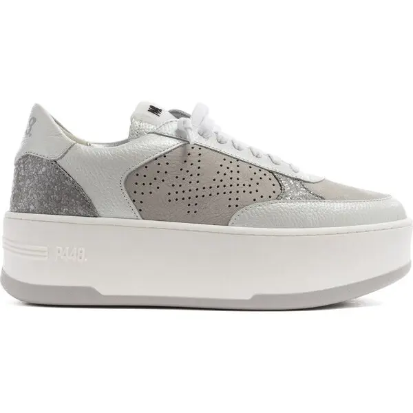 P448 Platform Sneakers - Matte/glitter