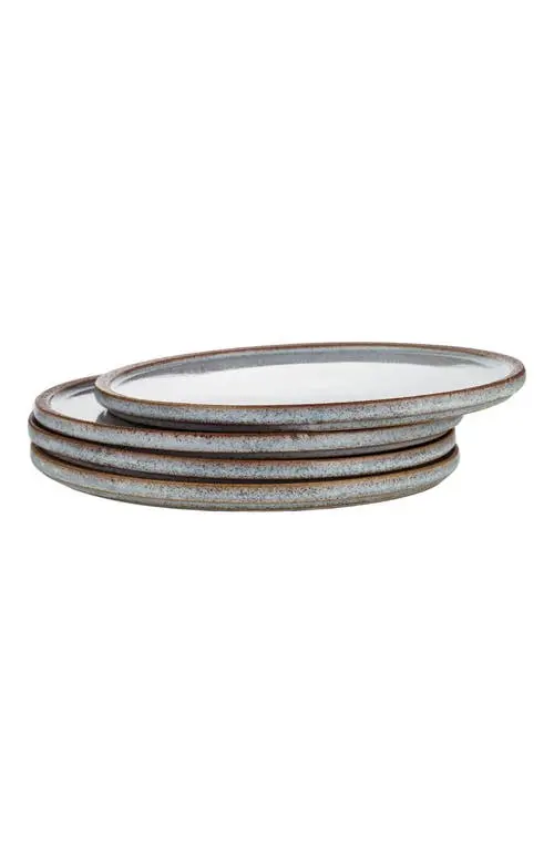 STONE + LAIN Vince Stoneware 4-piece Dinner Plate Set - Brown