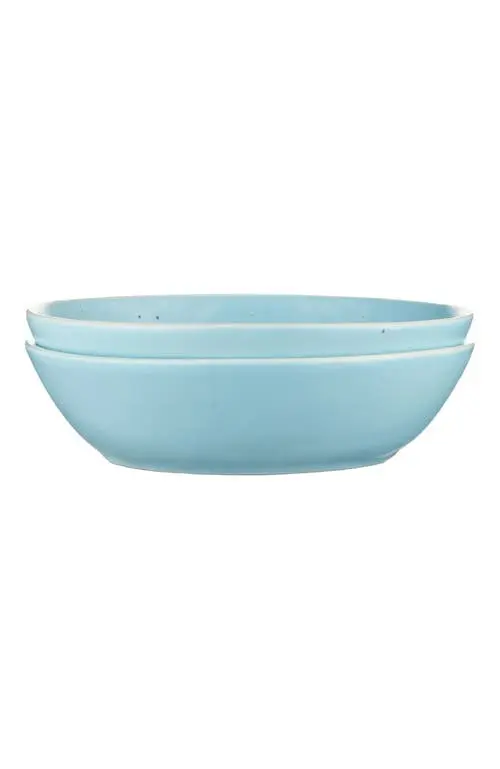 STONE + LAIN Elena Stoneware 4-piece Bowl Set - Blue