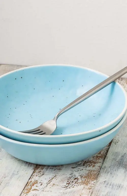 STONE + LAIN Elena Stoneware 4-piece Bowl Set