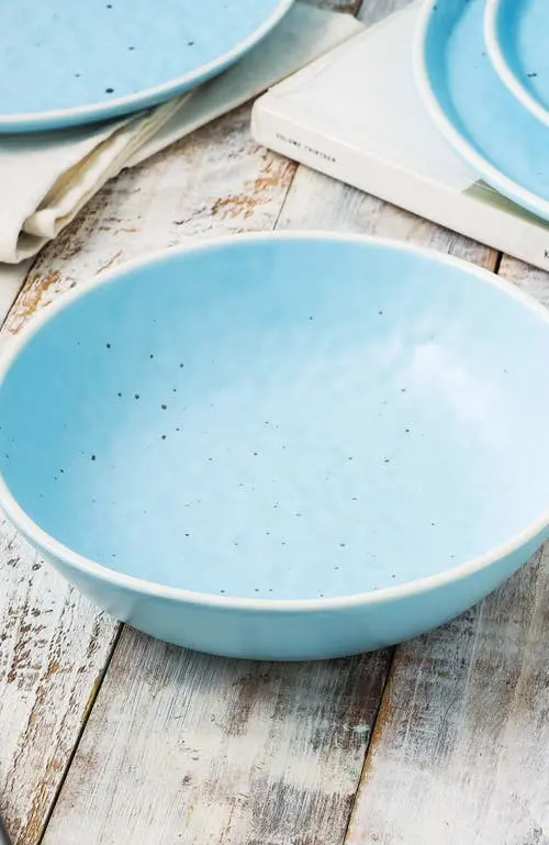 STONE + LAIN Elena Stoneware 4-piece Bowl Set