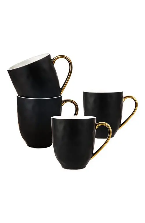 STONE + LAIN Florian Porcelain 4-piece Mug Set