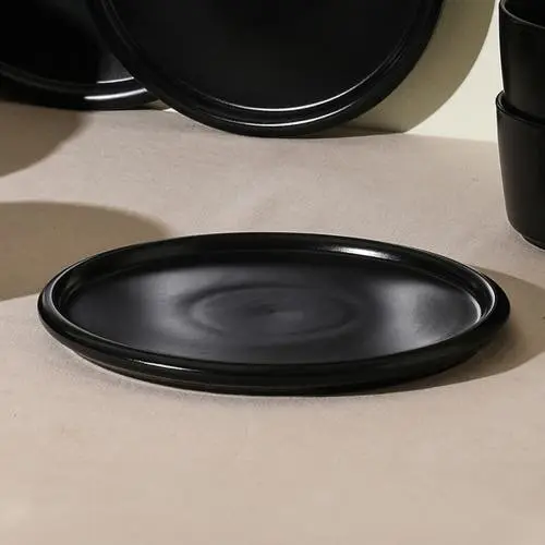 STONE + LAIN Eden Stoneware 4-piece Salad Plate Set