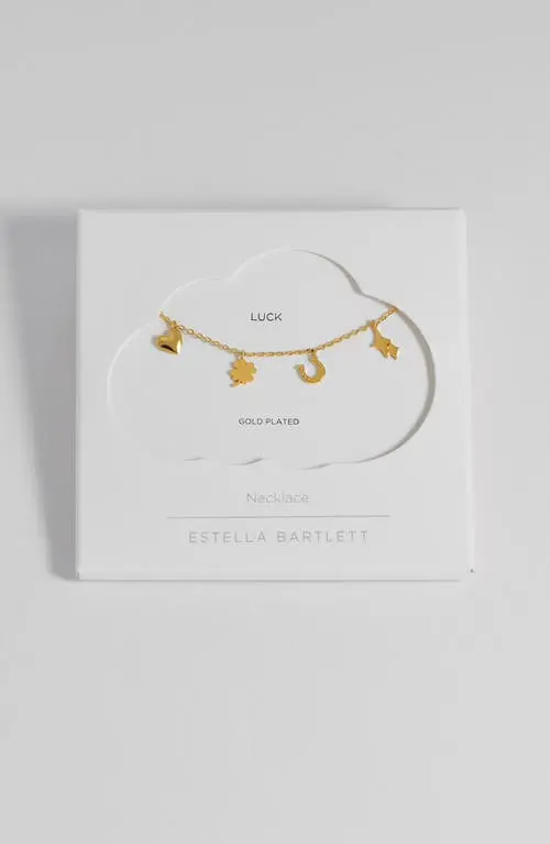 Estée Lauder Love & Luck Charm Layer Necklace