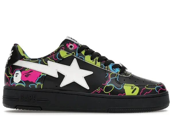 A BATHING APE Sta Complexcon Sneakers - Black