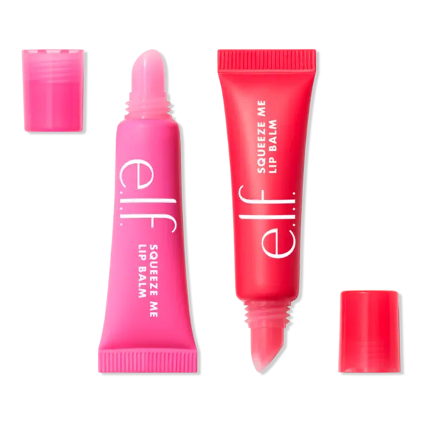E.L.F. COSMETICS Squeeze Me More Lip Balm Duo - Cherry And Bubblegum