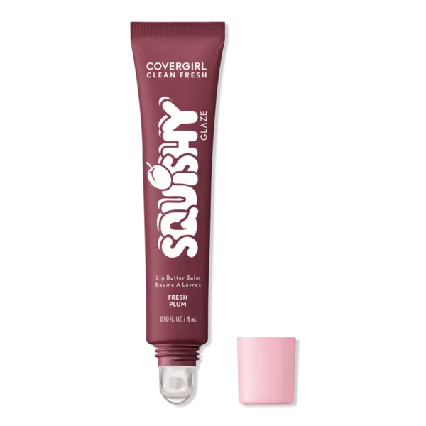 COVERGIRL Clean Fresh Squishy Glaze Lip Butter Balm - Fresh Plum