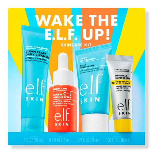 E.L.F. COSMETICS Wake The E.l.f. Up! Skincare Kit - One-color