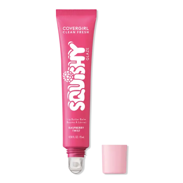 COVERGIRL Clean Fresh Squishy Glaze Lip Butter Balm - Raspberry Twist