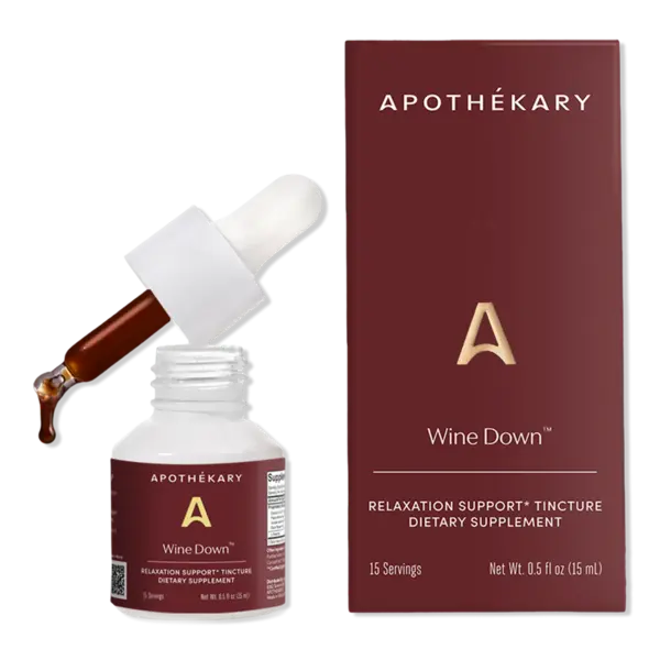 APOTHEKARY Wine Down Relaxation Support Tincture - One-color