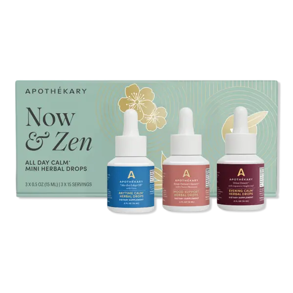 APOTHEKARY Now And Zen All Day Calm Mini Drops - One-color