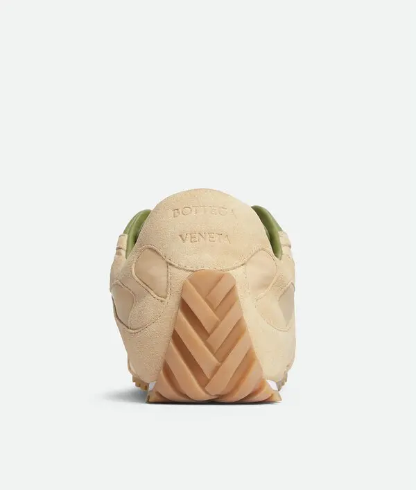 Bottega Veneta Orbit Flash Lace-up Sneakers - Tufo/matcha