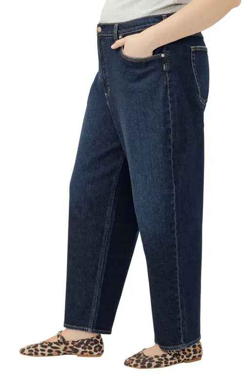 SILVER JEANS CO. Arc High Waist Slim Barrel Jeans - Woolwich