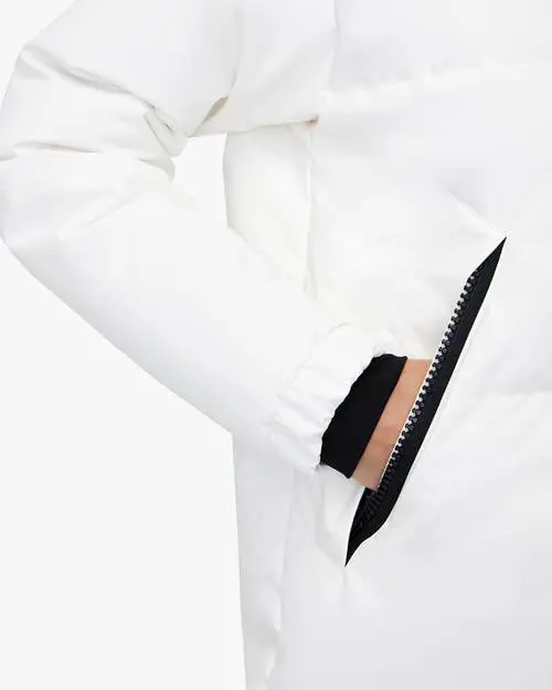 QUARTZ CO. Ines Hooded Down Winter Jacket