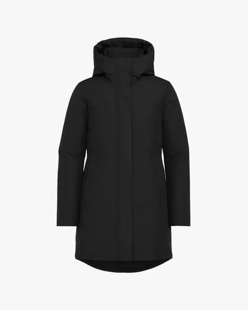 QUARTZ CO. Genia Hooded Down Winter Jacket