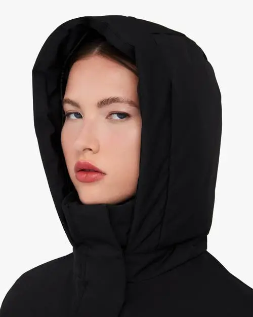QUARTZ CO. Genia Hooded Down Winter Jacket