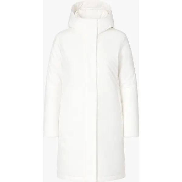 QUARTZ CO. Fermont Hooded Down Winter Jacket - Ivory