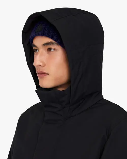 QUARTZ CO. Champlain Hooded Down Jacket - Black