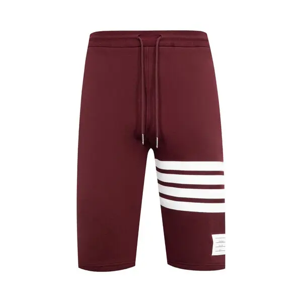 Thom Browne Classic Loopback Bar Sweat Shorts