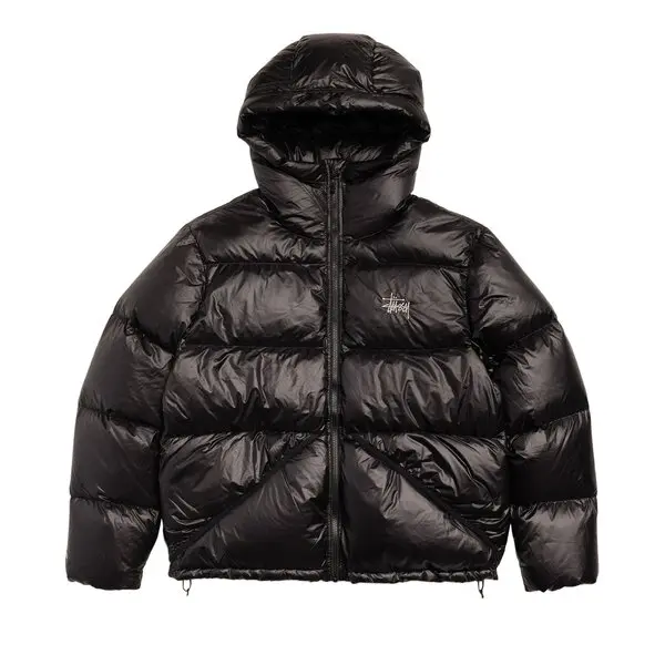 StÜssy Micro Ripstop Down Parka - Black