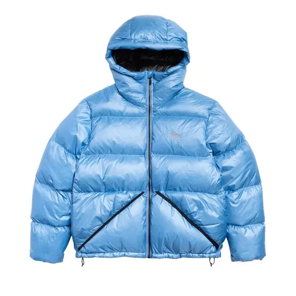 StÜssy Micro Ripstop Down Parka - Blue