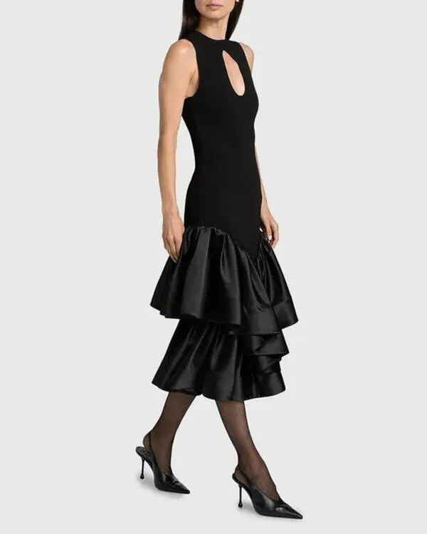 ET OCHS Antoinette Knit Midi Dress