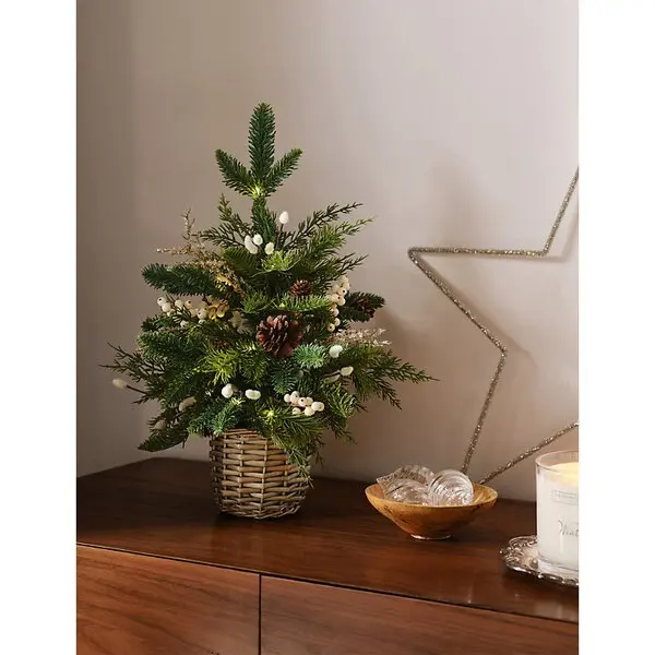 THE WHITE COMPANY Pre-lit Ultimate Dressed Artificial Christmas Tree 1.5ft