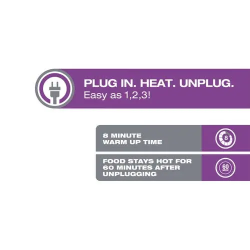 SALTON Cordless Hotray Warming Tray