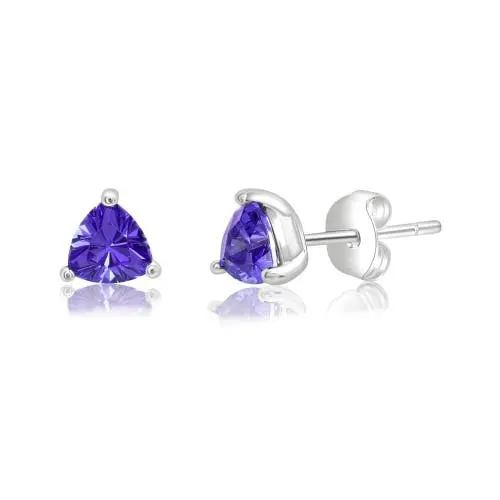 DONATELLO GIAN Sterling Trillion Cut Earrings Set